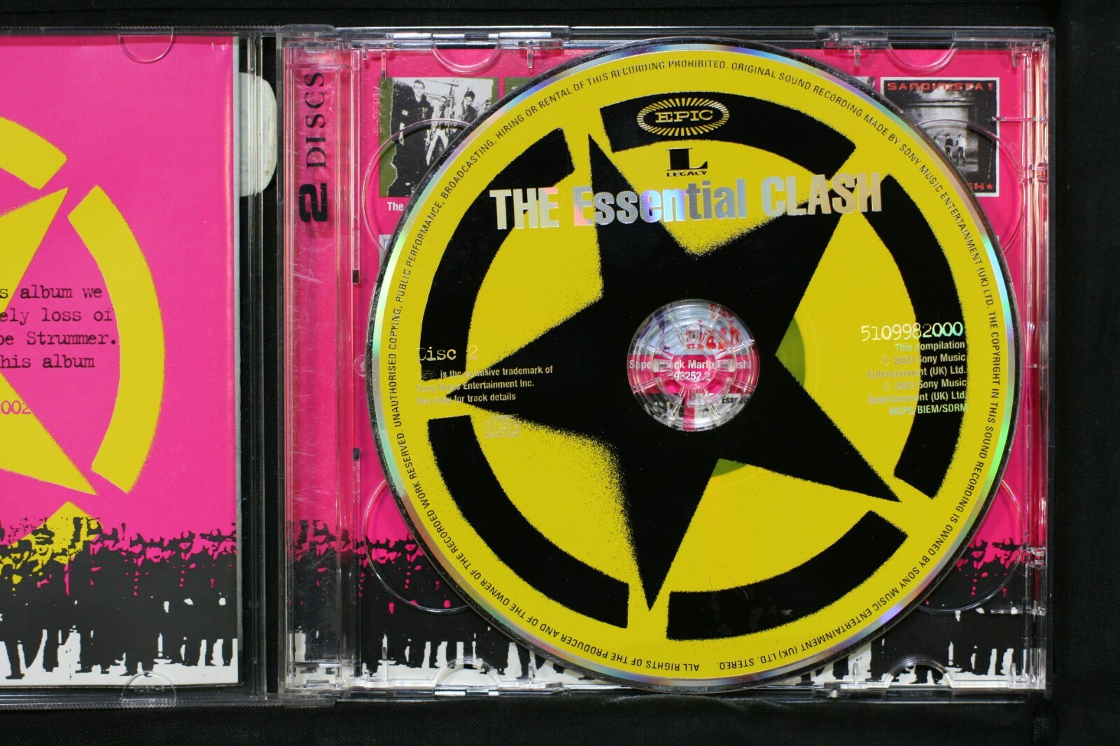 The Clash ‎– The Essential Clash - CD (C883) | eBay