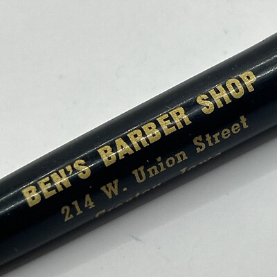 VTG Ballpoint Pen Ben's Barber Shop Creston IA | eBay