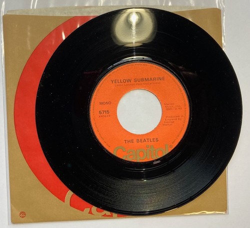The Beatles, Yellow Submarine / Eleanor Rigby, vinyl 45 (USA, Capitol ...