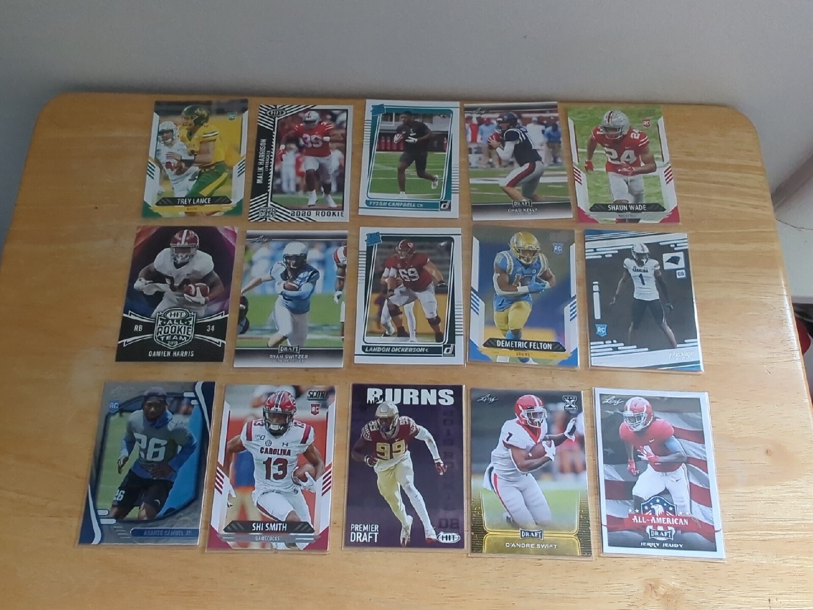 Assorted Lot of 15 NFL Rookie Cards ID:#16 | eBay