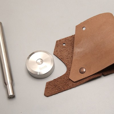 Double Cap Rivets Setting Tool Kit Rivet Punch Setter Hand Tool For ...