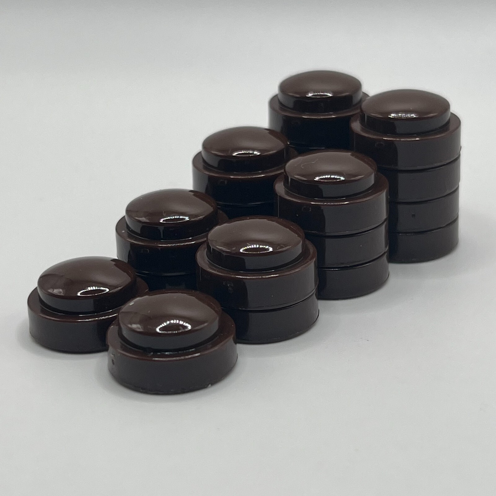 20mm - Round - Stacking Plastic Counters - Maths - 20 per pack - All ...