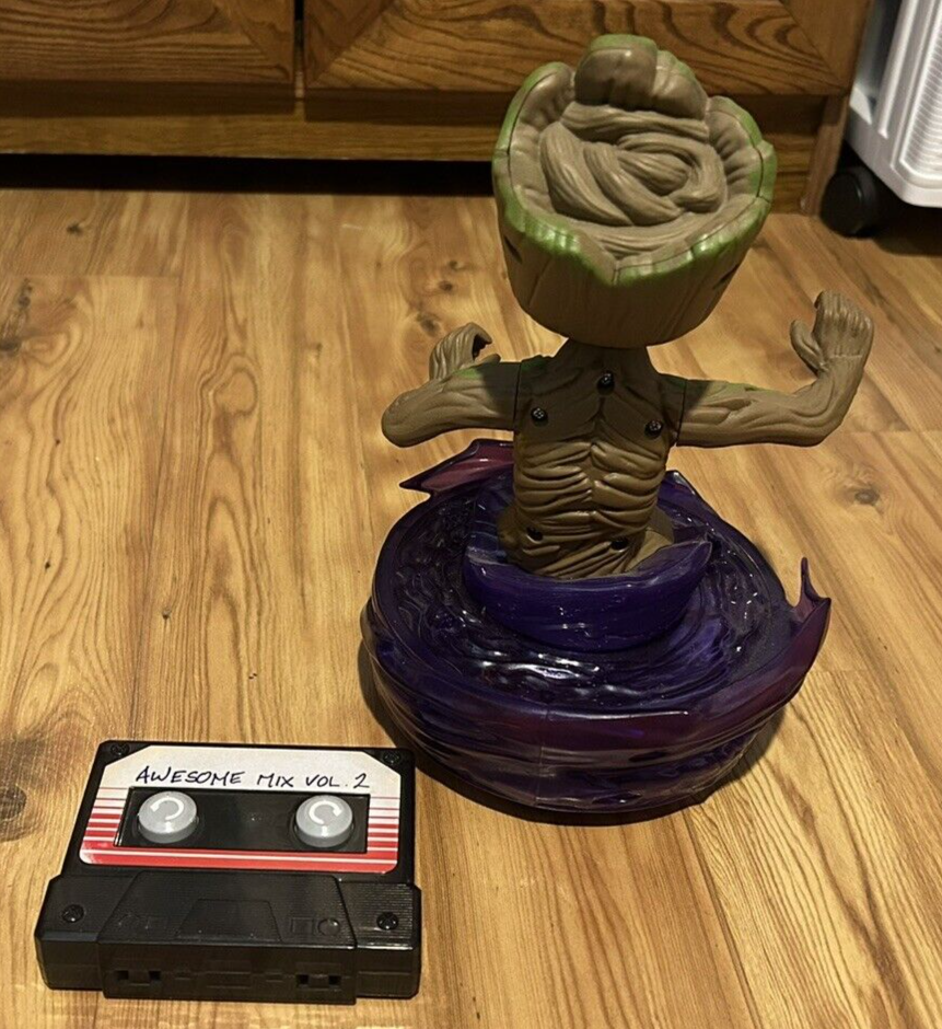 JAKKS Guardians of The Galaxy Groot Light Up Spinning Action Figure ...