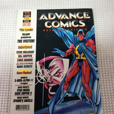 Advance Comics #72 ORIGINAL Vintage 1994 Capital City Azrael Retailer ...