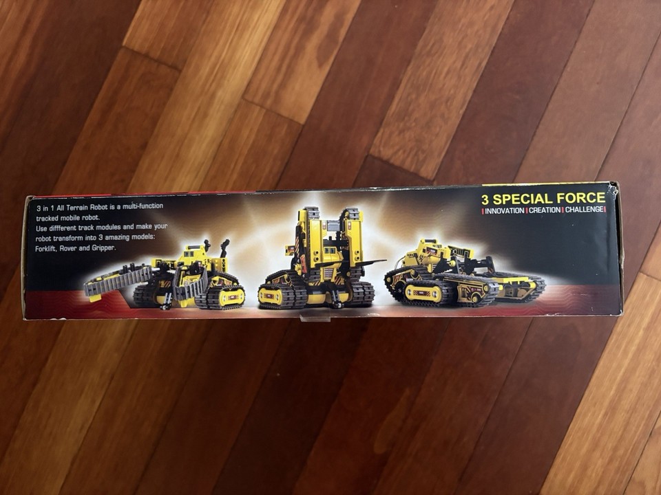 3 in 1 Technic ATR All Terrain Robot Kit Wired Remote Control - New in ...