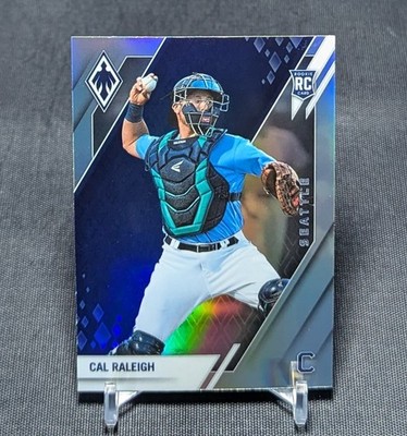 Cal Raleigh Phoenix Silver Prizm Holo Rookie RC 2022 Chronicles Card 12 ...