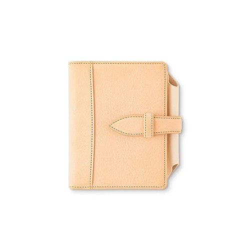 Japan NEW Knox System Binder NPS Mini Size Natural Leather 125-819-85 ...