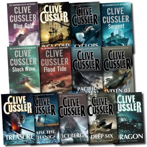 CLIVE CUSSLER DIRK PITT SERIES COLLECTION 8 BOOKS SET | eBay