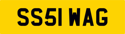 SWAG FUN SEXY CAR REG NUMBER SS51 WAG - GOT SWAGGER ? .. THEN GET THE ...