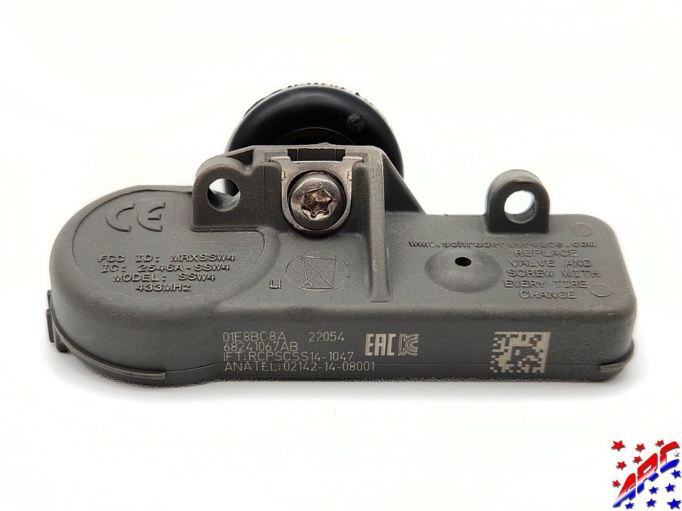 Complete Set of 4 Genuine OEM Mopar 433MHz TPMS Tire Pressure Sensors ...