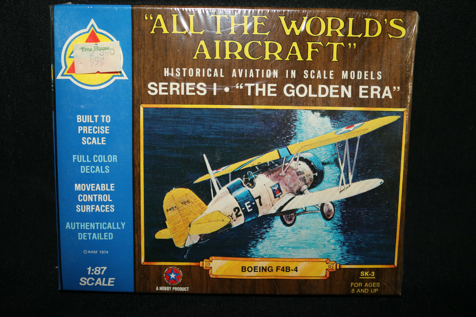 AHM Kits Boeing F4 B-4 Sealed Box Rare 1/87 Airplane Model Kit 20 | eBay