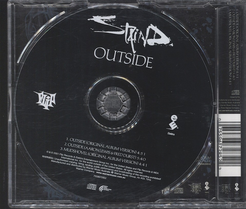 Staind - Outside CD single post free 75596728522| eBay