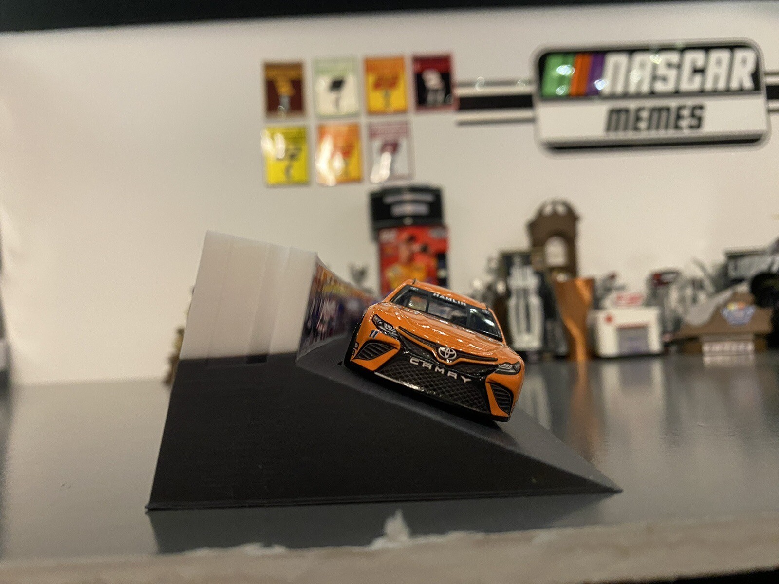 Nascar Kyle Larson D Hamlin Checkers Wreckers Diecast Display 1/64 ...