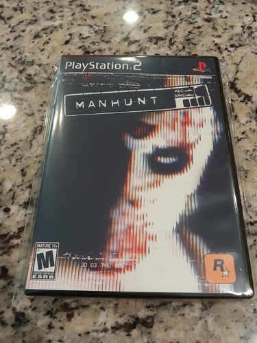 Manhunt REPRODUCTION Replacement Case - Sony PS2 PlayStation 2 (NO GAME ...