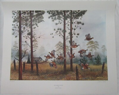 John L. Carter "An Early Covey" Limited Edition Print Signed 229/800 ...