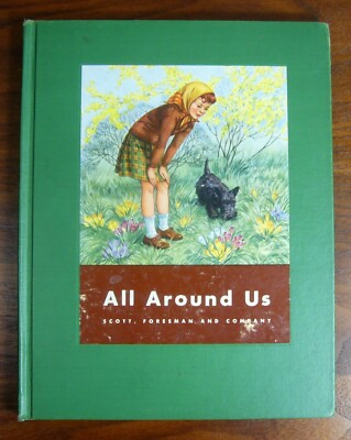 1944 All Around Us Book B Basic Studies in Science School Curriculum HC ...