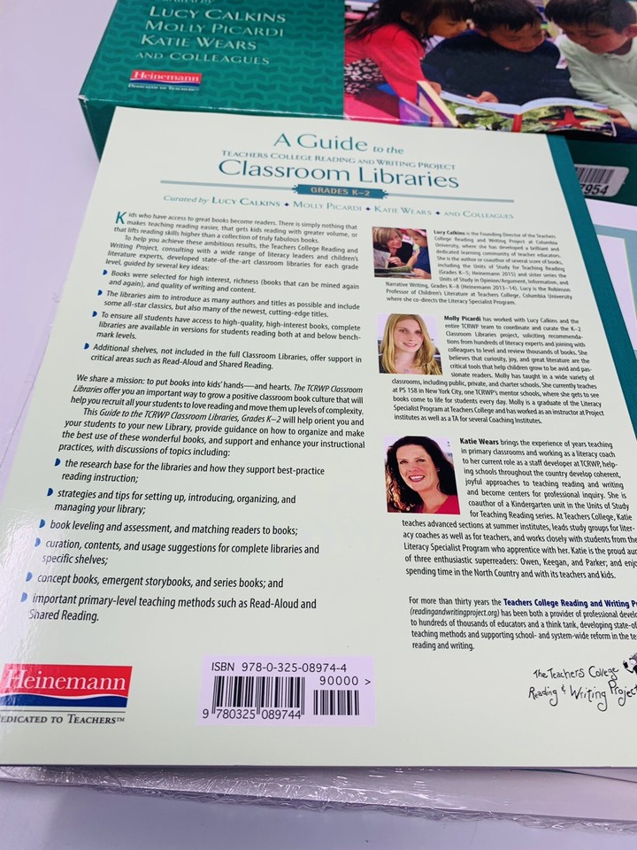 Teachers College Reading And Writing Project Classroom Libraries TCRWP ...