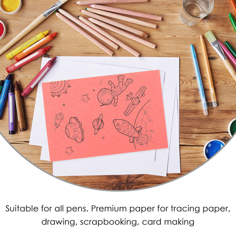 50 Sheets Printer Paper Drawing Papers Color Tracing Sketch ...