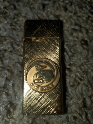 Barlow Mcdonnell Douglas Fighter Pilot F15 Gold Tone Lighter B23 *Rare ...