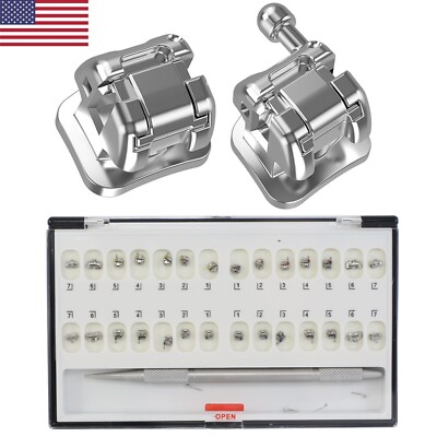 Dental Ormco Damon Q Self Ligating Brackets Orthodontic Braces Metal ...