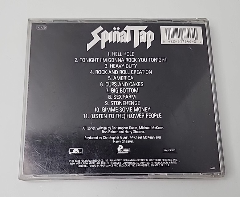 Spinal Tap - This Is Spinal Tap (CD, 1984, Polygram Records ...