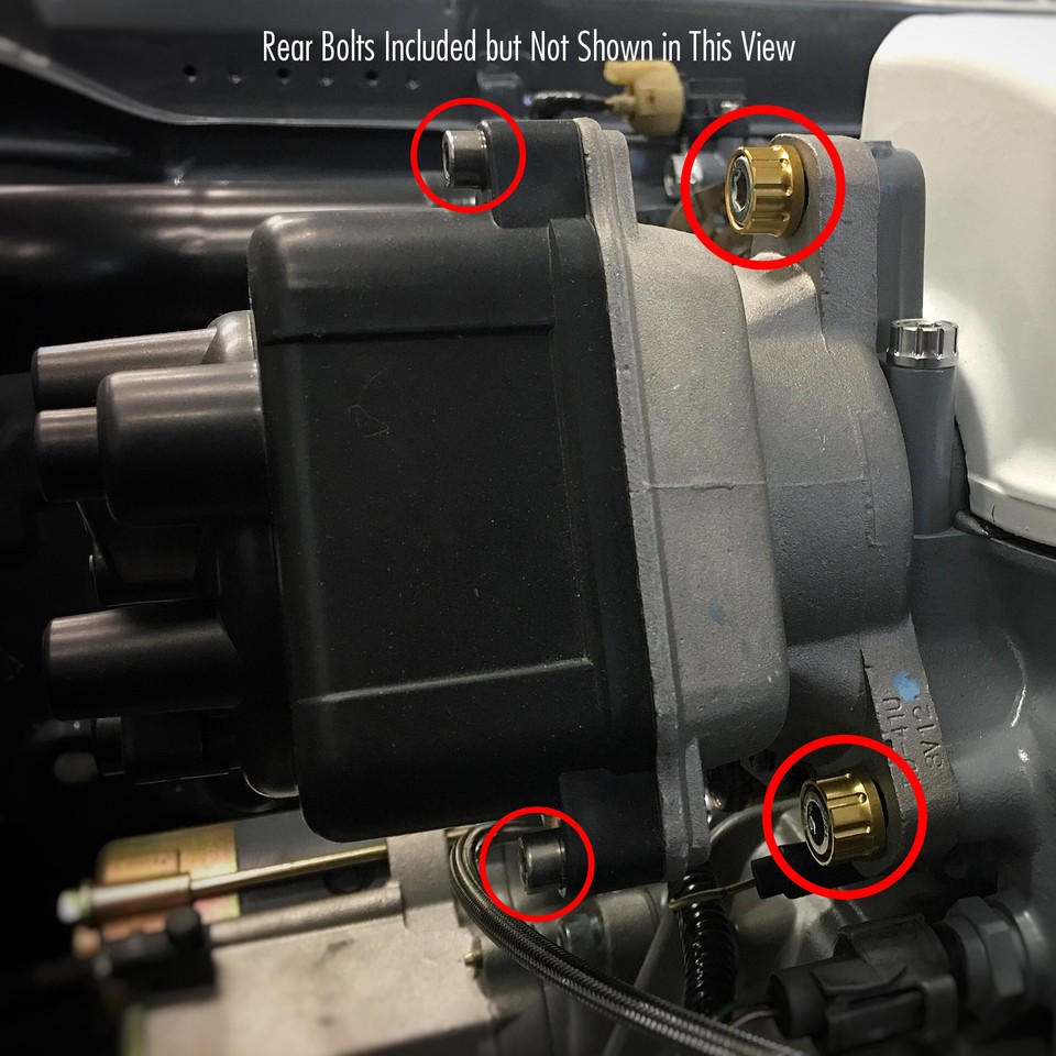 HUNDRED PROOF HARDWARE D15b D16 D16z6 Distributor Bolt Kit Honda Acura ...