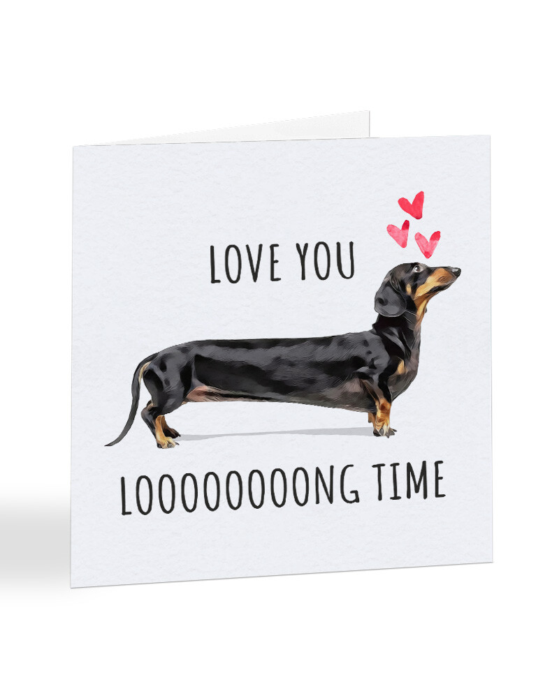 Valentines Day Wiener Dog