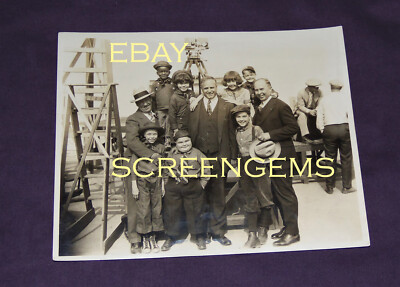 Our Gang vintage original photo 1926 director Bob McGowan Joe Cobb Hal ...