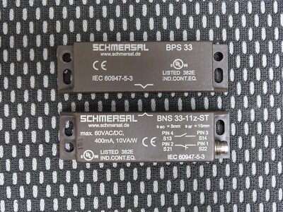 Schmersal BNS 33-11z-ST Sicherheits-Sensor BPS33 Sender+Empfänger #Z5 ...