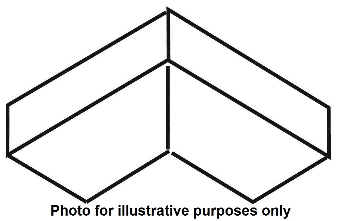 8x Stramit FASCIA BOARD INTERNAL CORNERS 90-Degree Colorbond MANOR RED ...