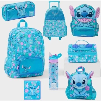 Smiggle Disney Stitch Back Pack, Lunch Bag Plus School Essentials ...
