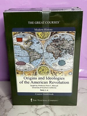 GREAT COURSES Origins and Ideologies of the American Revolution DVDs & Guidebook | eBay