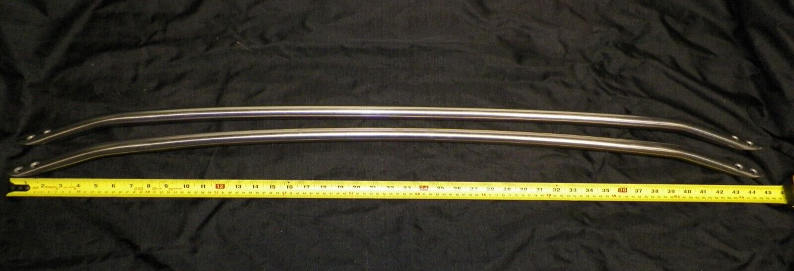 Pair of Stainless Steel Boat Bow Hand Rails 45 1/2" Bayliner Marine | eBay