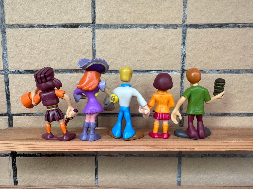 LOT 5PCS 2.5" Scooby Doo Pirate Crew Daphne Fred velma Shaggy Action ...