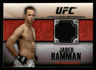 2011 Topps UFC Title Shot Jared Hamman Fighter Relics Black SN #FR-JH ...