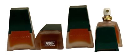 Lot of 4 Incognito Cologne Spray By Noxell Corp 15 ml 0.5 fl oz unboxed ...