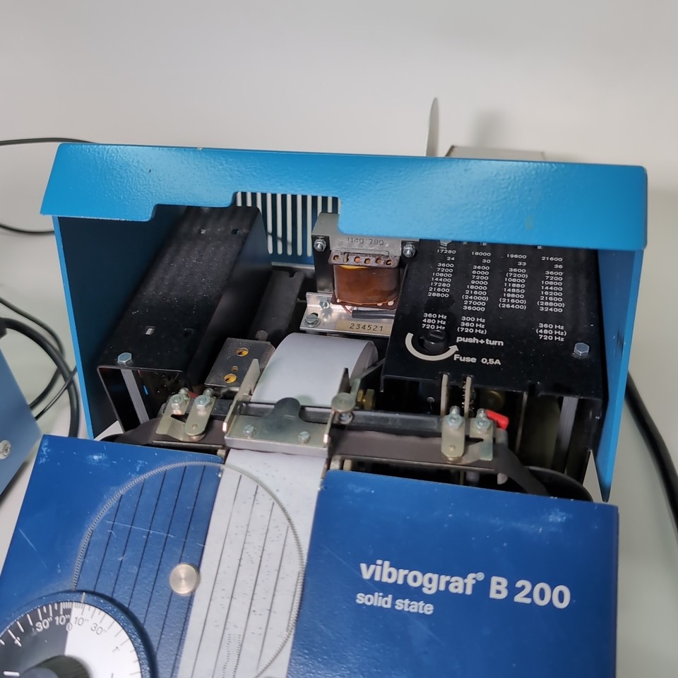 Vibrograf B 200 And Gradoscop GD 50 Setup - Tested And Working | eBay