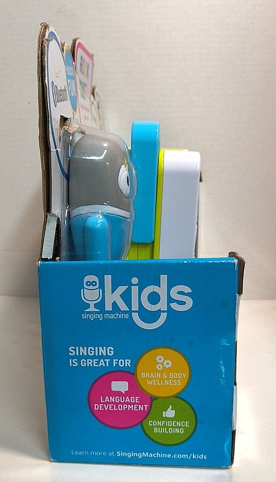 Singing Machine , Kids Portable Bluetooth Sing-Along Speaker with Mic⭐️ ...