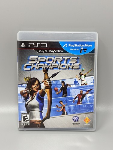 Sports Champions (Sony PlayStation 3 PS3, 2010) Complete Manual Tested ...