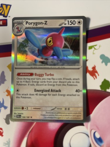 Pokemon TCG - Paradox Rift - Holo - Porygon-Z - 144/182 - Rare | eBay