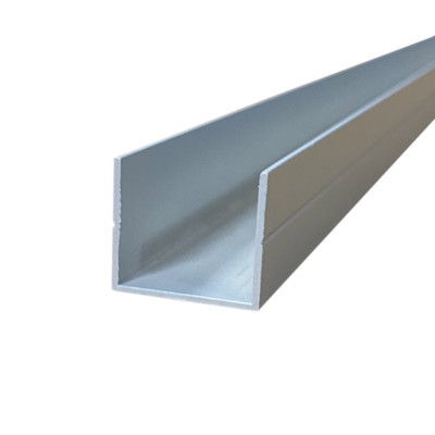 1" U Channel Rail Aluminum Trim 72" Length RV Trailer Molding C Channel ...