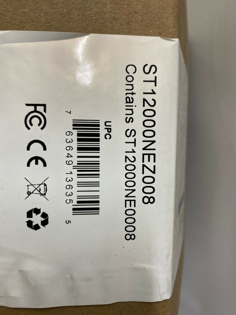 Seagate IronWolf Pro 12TB 7200RPM SATA 6Gb/s 3.5" NAS HDD ST12000NE0008 ...