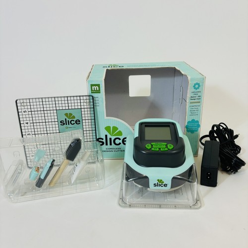 Making Memories Slice Cordless Portable Digital Design Cutter Used Open ...