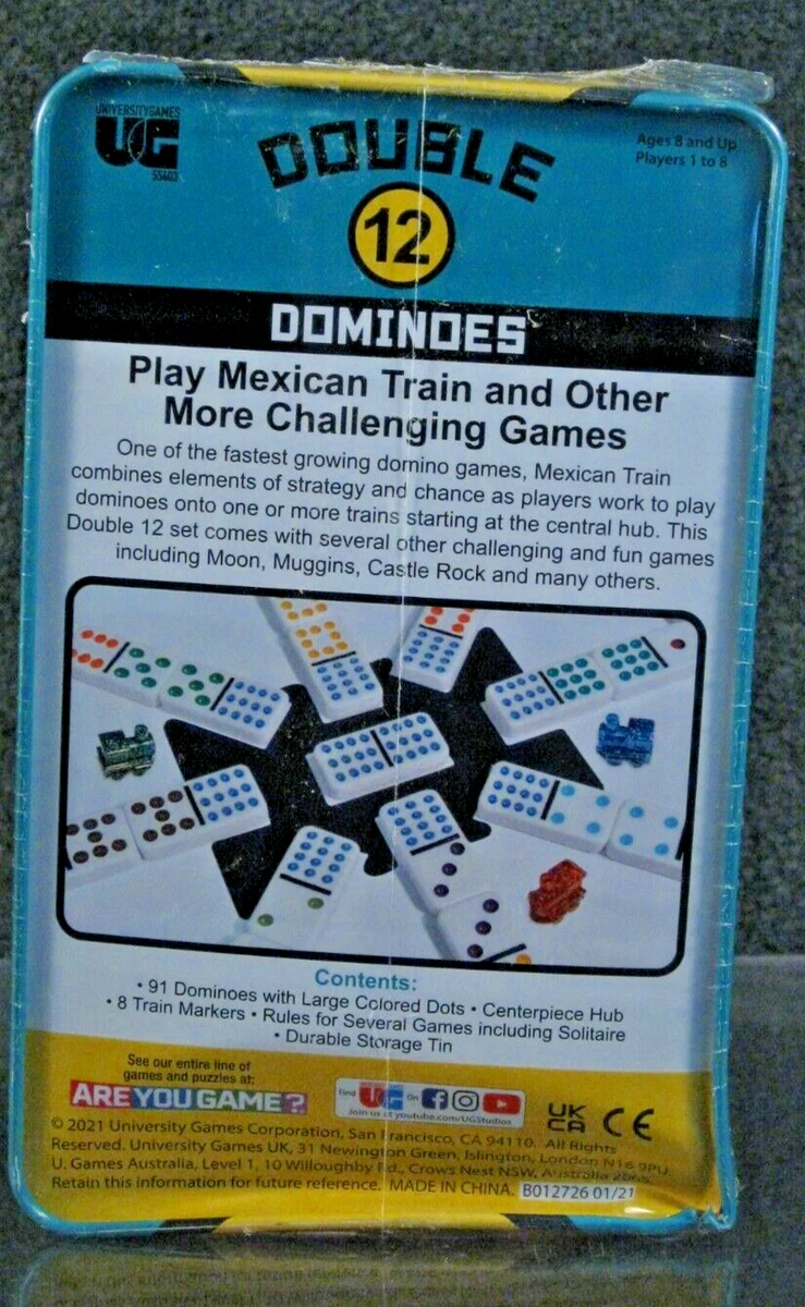 Rules For Dominoes Double 12