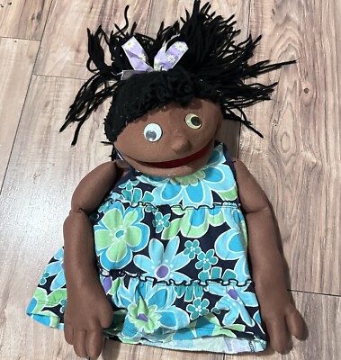 Puppet Girl / Women Half Body Hand Puppet, Vintage | eBay