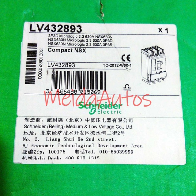1pc Schneider Circuit Breaker LV432893 1 Year for sale online | eBay