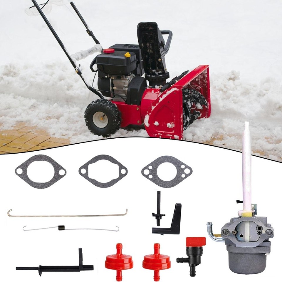 Kit carburateur moteur tracteur chasse neige compatible avec num??ros ...