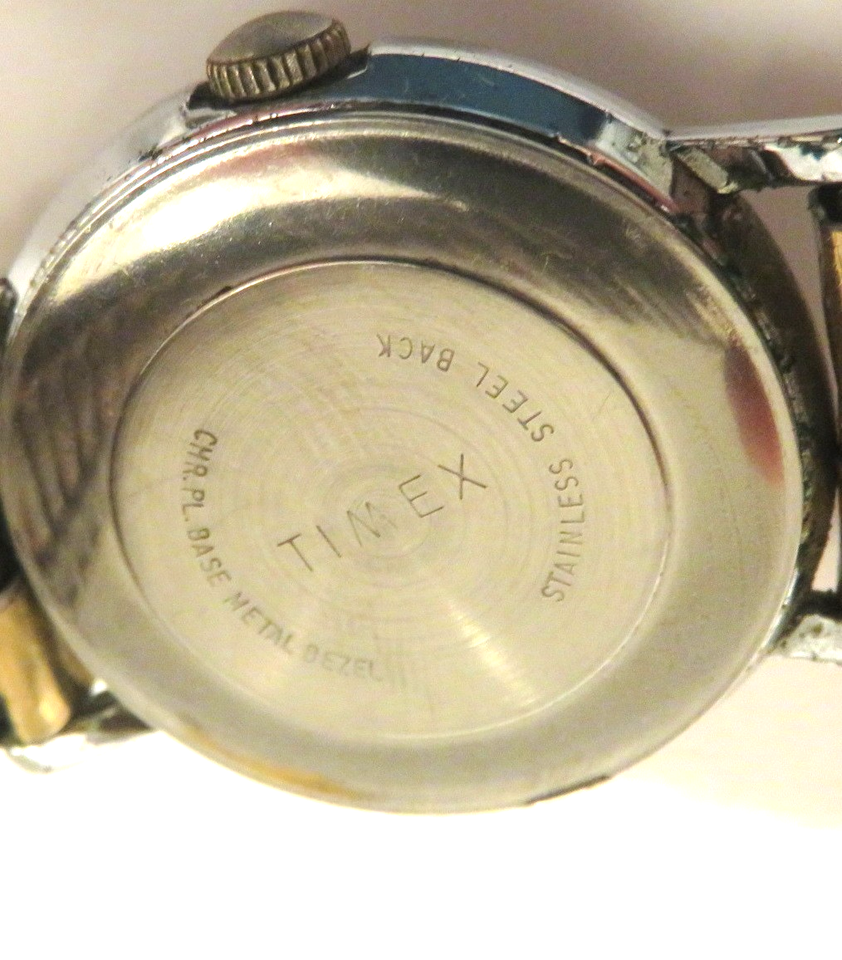Men's Vintage TIMEX Mechanical Watch with 10K TIMEX USA Gold Filled ...