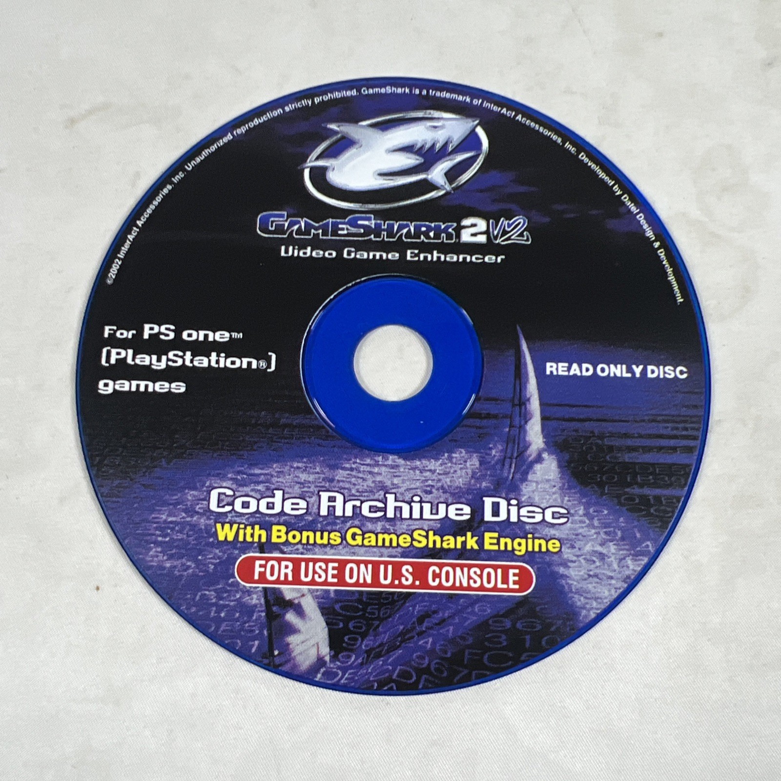 Gameshark 2 V2 - Code Archive DISC ONLY Playstation 1 PS One PS1 US Console | eBay