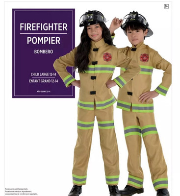 Firefighter Suit Yourself Fancy Dress Up Halloween Child Costume NEW | eBay